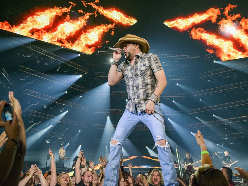 Jason Aldean discusses expanding his sound on new album, Old Boots, New ...