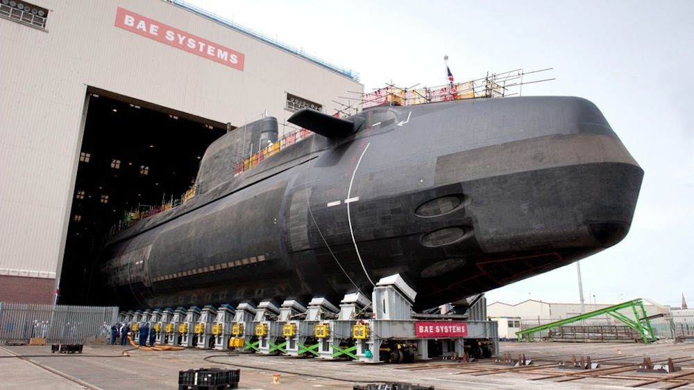 UK Launches Massive, Nuclear-Powered Submarine | Live Science