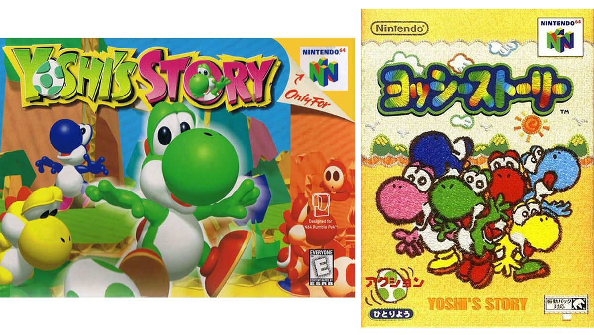 A complete history of Yoshi box art | GamesRadar+
