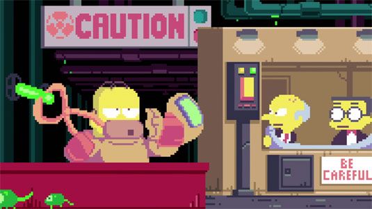 Retro pixel art Simpsons intro will charm you | Creative Bloq