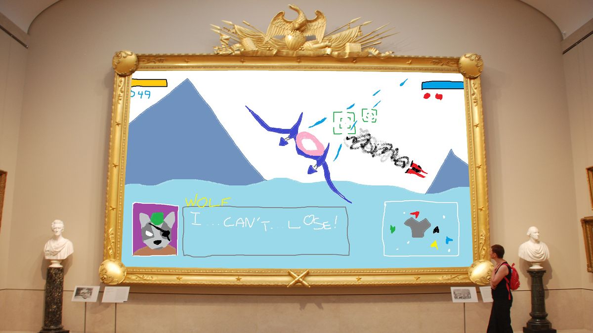 Classic gaming moments, lovingly recreated in MS Paint | GamesRadar+