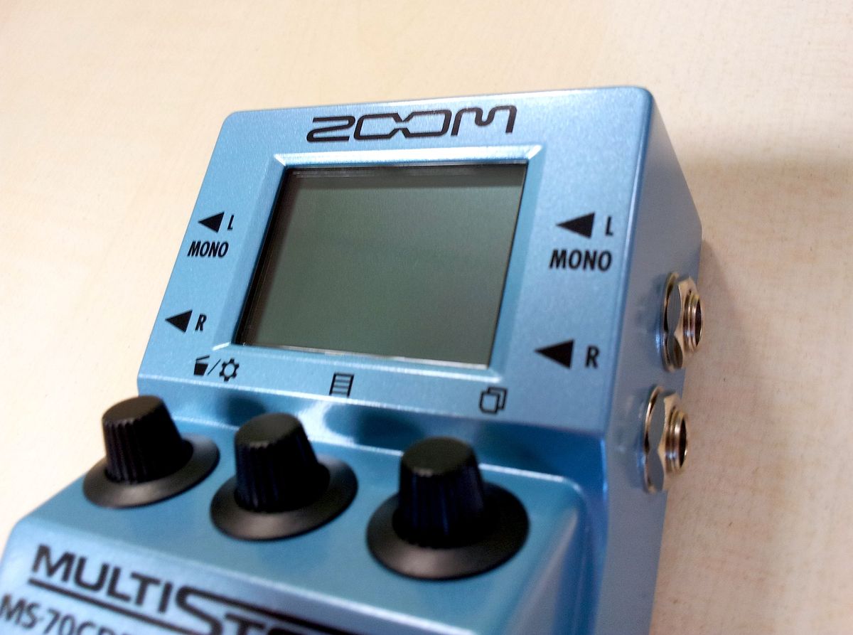 In pictures: Zoom MultiStomp MS-70CDR unboxed | MusicRadar