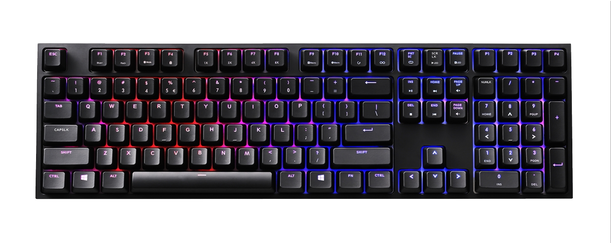 Cooler Master Quick Fire XTi Mechanical Gaming Keyboard Slim And Trim ...