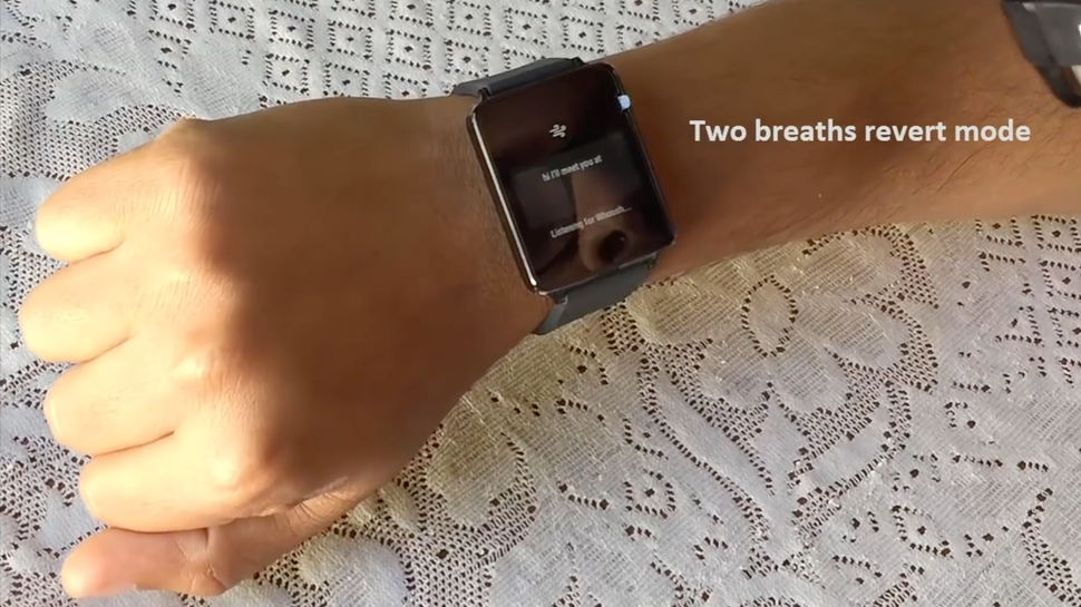 We may control the next generation of smartwatches by breathing on them ...