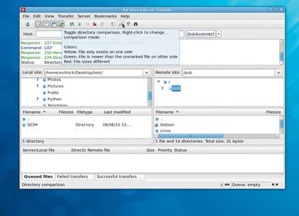 Konqueror, LFTP, Nautilus, NCFTP - 8 of the best Linux FTP clients ...