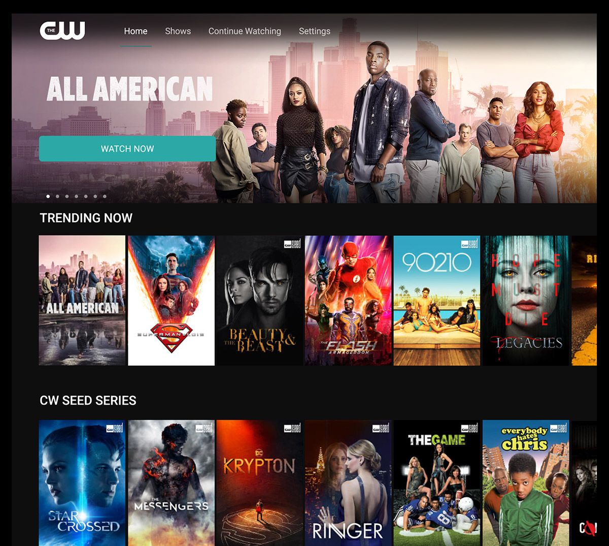 The CW Puts Primetime Shows, Seed Content on Single App | Next TV
