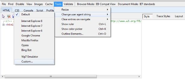 Discover the F12 developer tools in IE9 | Creative Bloq