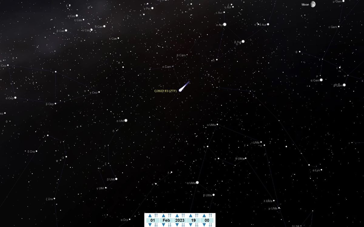 How to see green comet C/2022 E3 (ZTF) visible now in night sky | Space