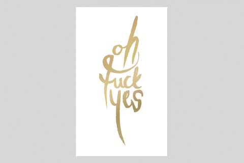 Profanity-filled posters are a typographic delight | Creative Bloq