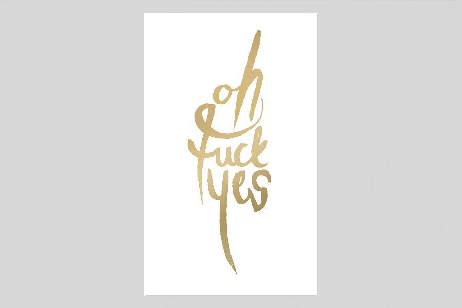 Profanity-filled posters are a typographic delight | Creative Bloq