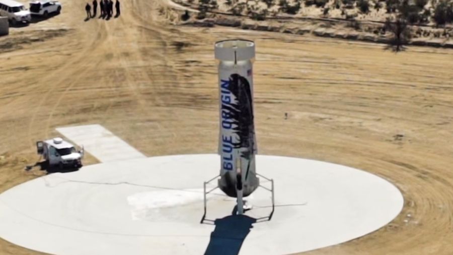 Blue Origin's reusable rocket pulls off the same trick again | TechRadar