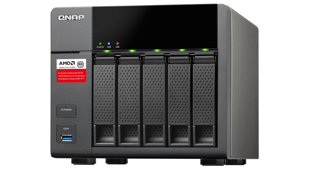 QNAP unveils quad-core-powered network-attached storage | TechRadar