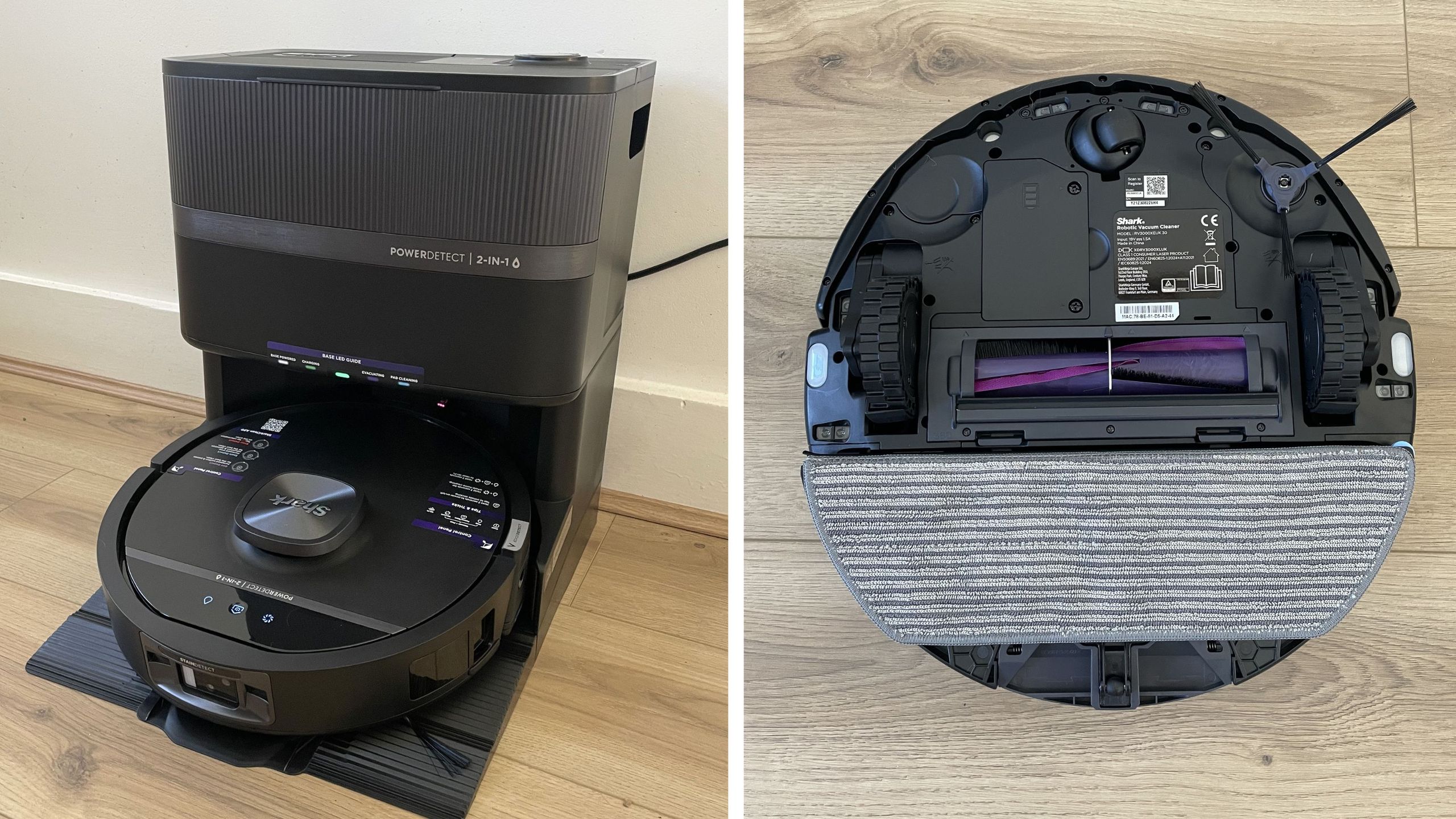 Shark PowerDetect UV Reveal Robot Vacuum is a real stainbuster | Ideal Home
