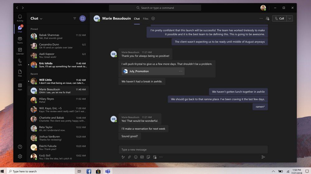 Microsoft Teams public preview gets refreshed look to feel 'more modern ...