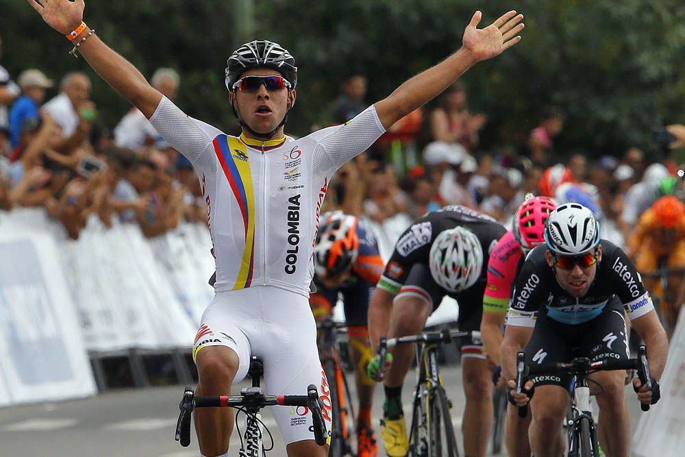 Mark Cavendish’s rival Fernando Gaviria aims for WorldTour and Tour de ...