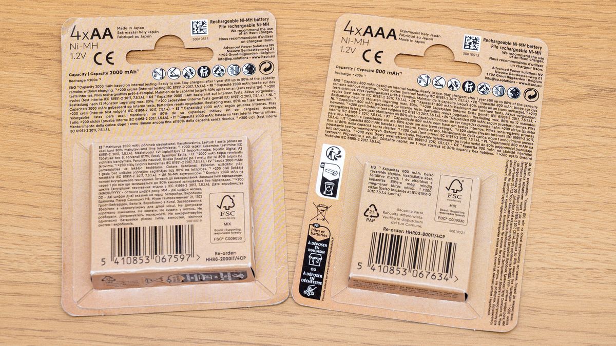 Itson ItsRecharge AA & AAA batteries review: a brand new brand of ...