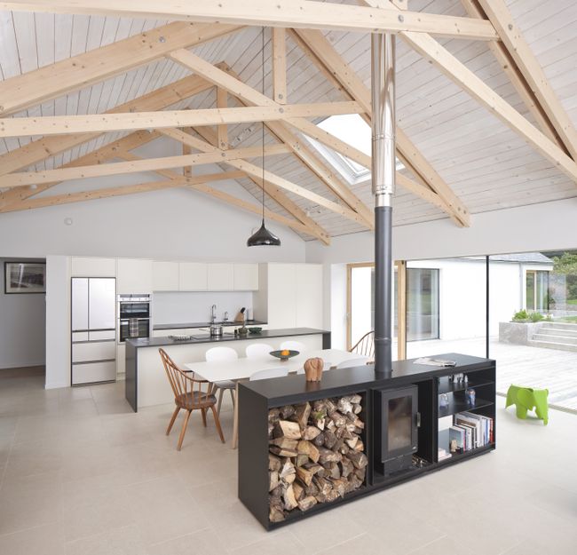 22 log burner ideas to create a warm and cosy ambience | Homebuilding