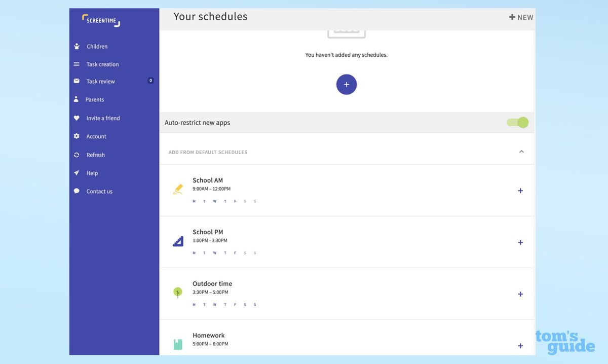 Screen Time parental-control app review | Tom's Guide
