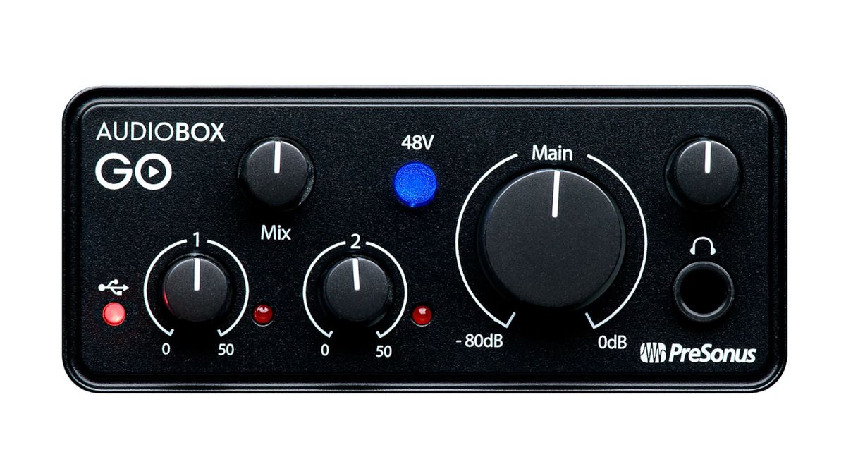 PreSonus AudioBox GO Audio Interface Review | GuitarPlayer
