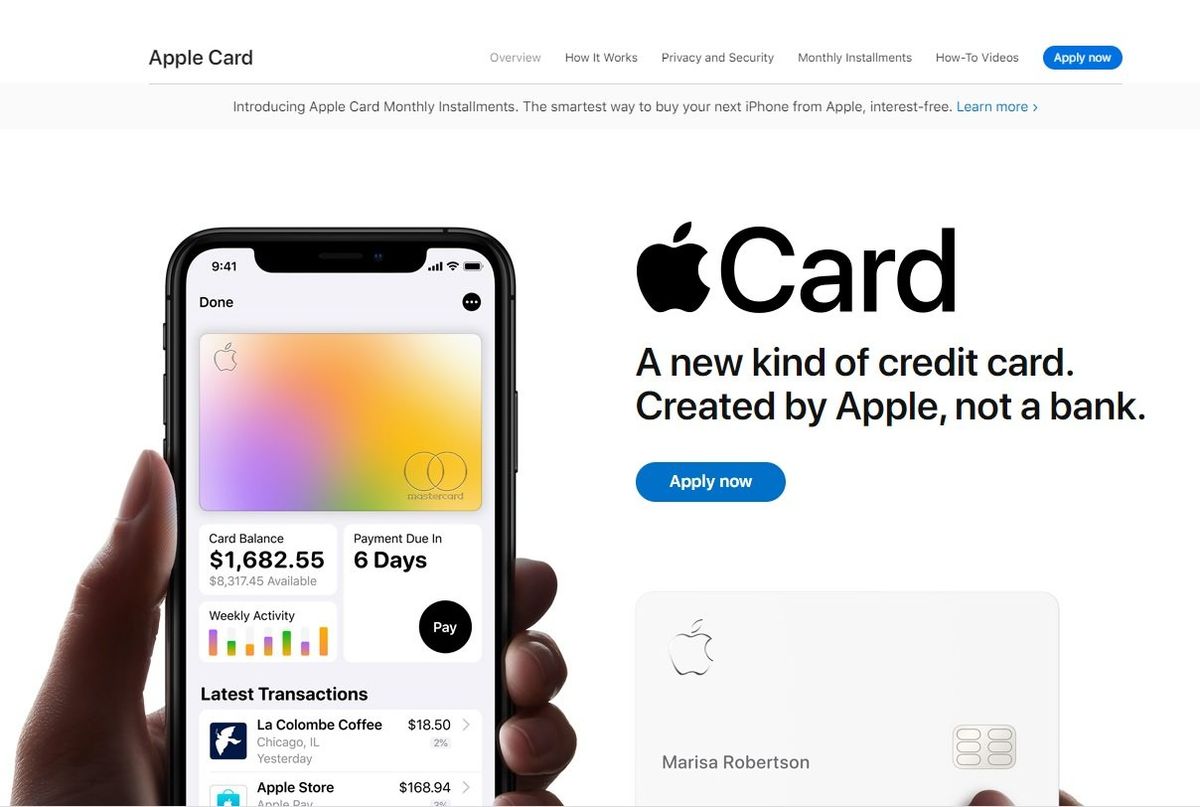 Apple Card web page gets sleek new redesign and new financial health ...