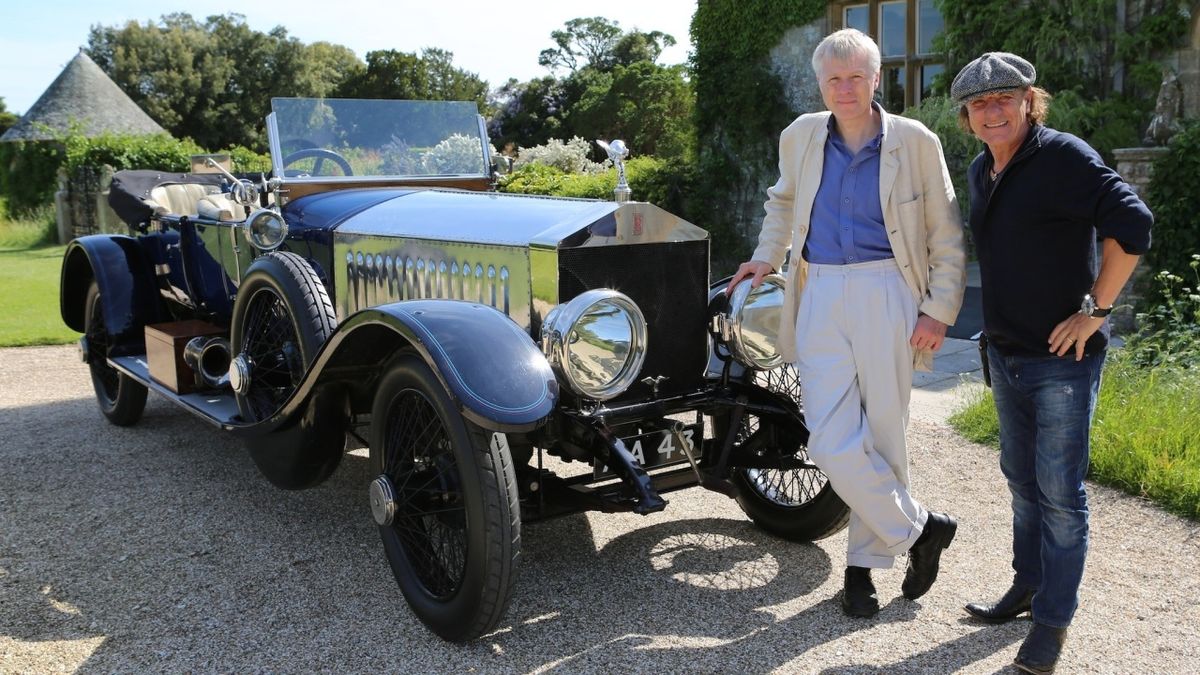 Brian Johnson drives an ancient Rolls Royce | Louder