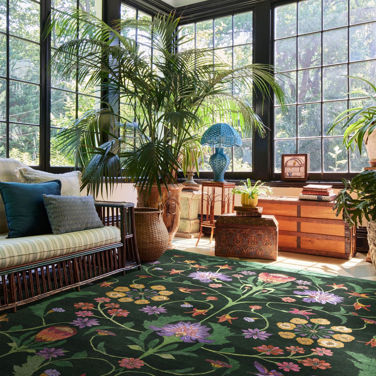 Iris Apfel's collab with Ruggable taps into dopamine decor | Homes and ...