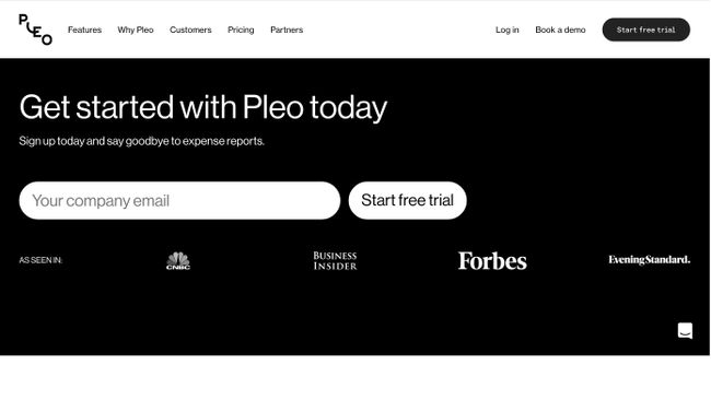 Pleo expense tracker | TechRadar