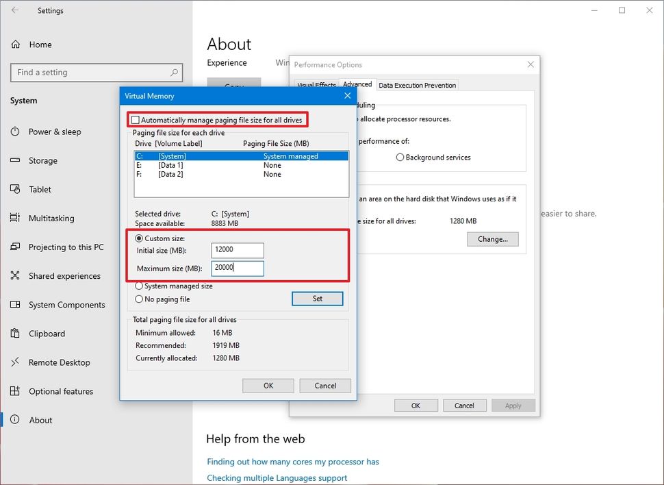 How to change virtual memory size on Windows 10 | Windows Central