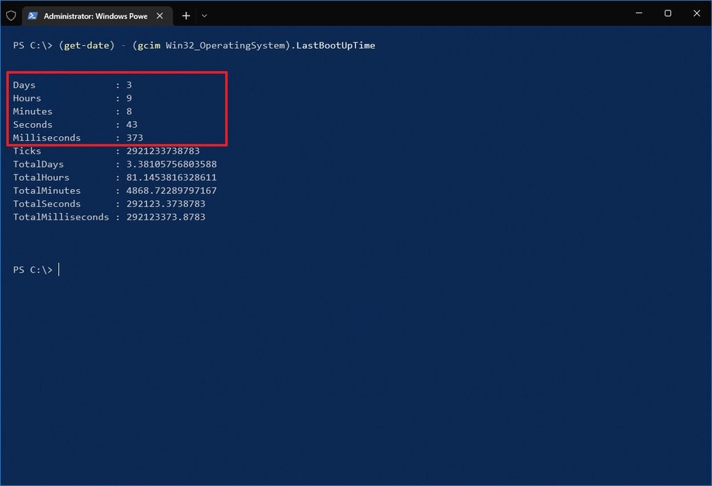 How to check your computer uptime on Windows 10 | Windows Central