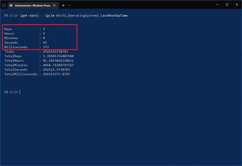 How to check your computer uptime on Windows 10 | Windows Central