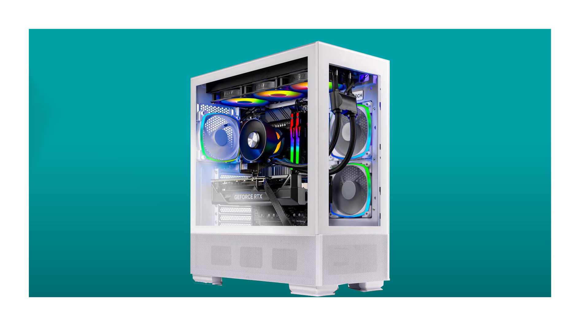 Nab yourself a snow-white RTX 4070 Ti-powered gaming desktop for less ...