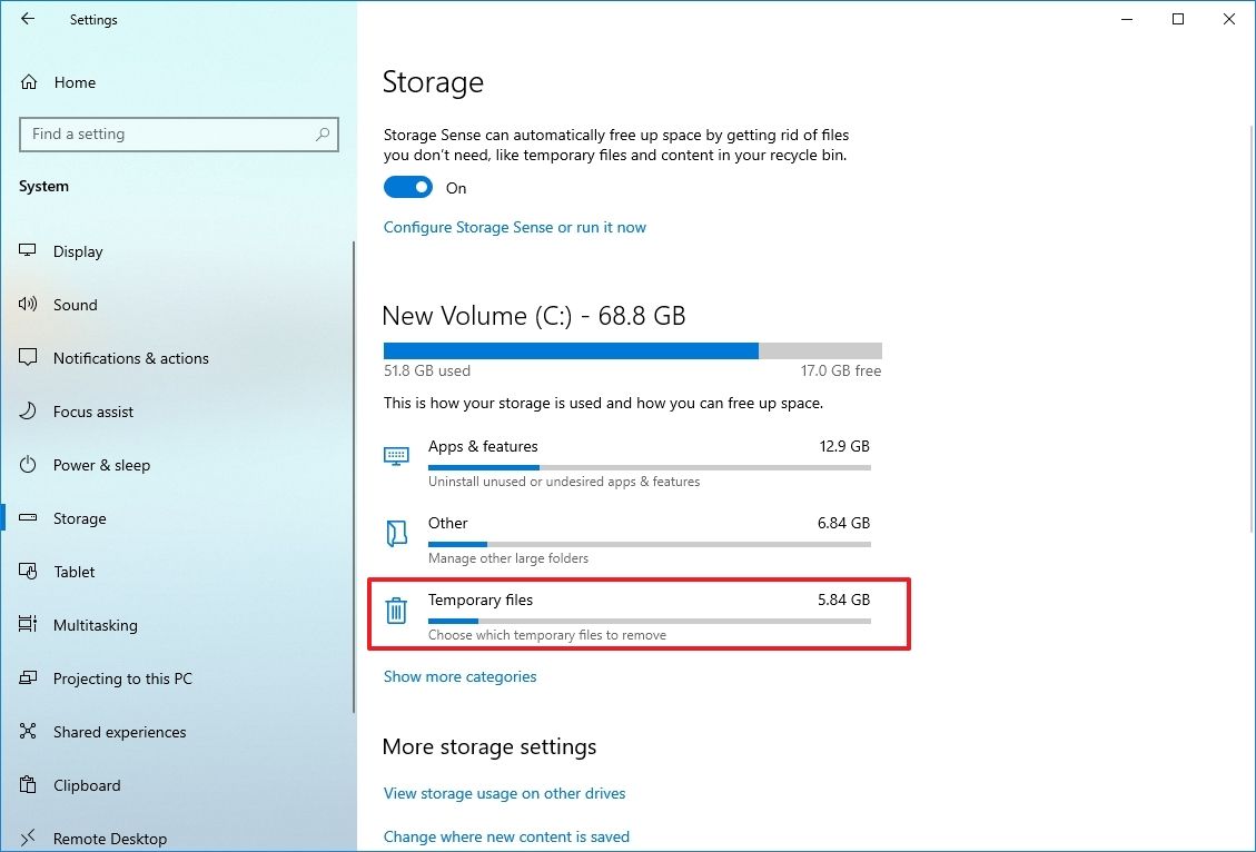 How to reclaim space after upgrading to Windows 10 2022 Update ...
