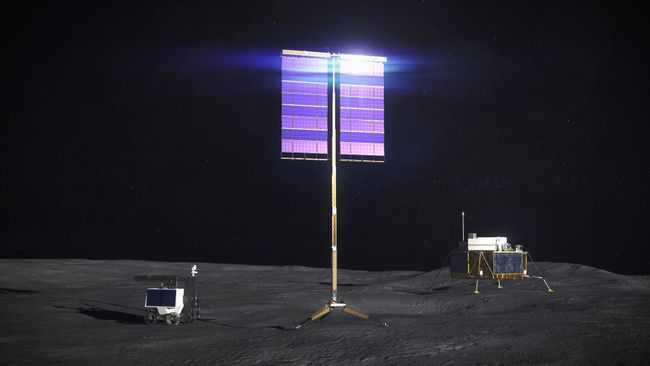 NASA picks 3 companies to build vertical solar arrays for the moon | Space