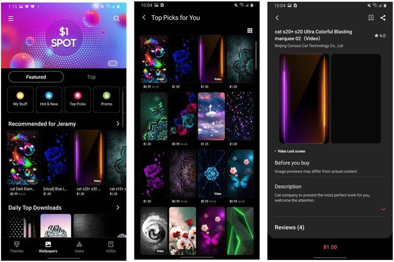 How to change the wallpaper, screensaver, and theme on your Samsung ...