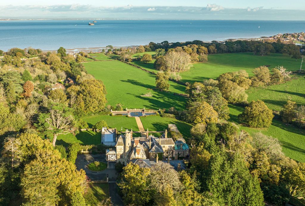 A magnificent Victorian country estate on the Isle of Wight where Queen ...