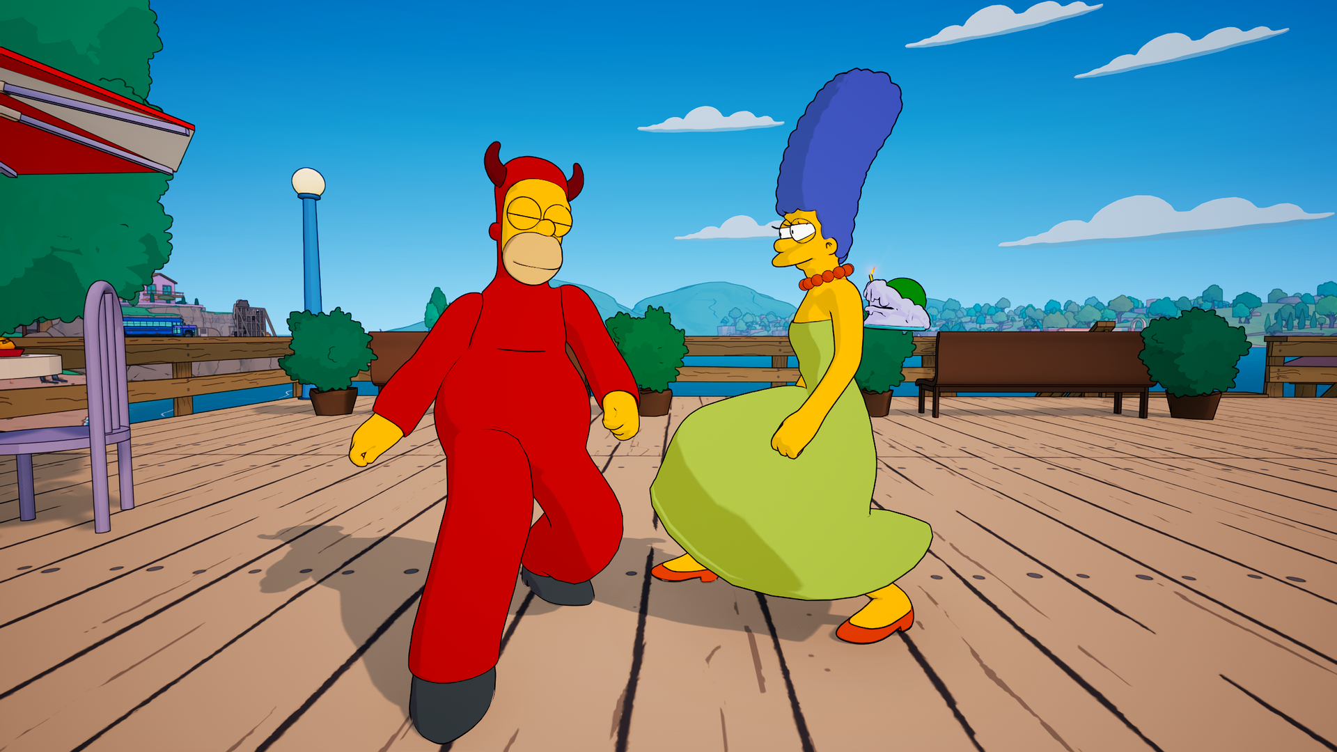 Simpsons Fortnite map: Boss locations, radio towers, steamed hams and ...