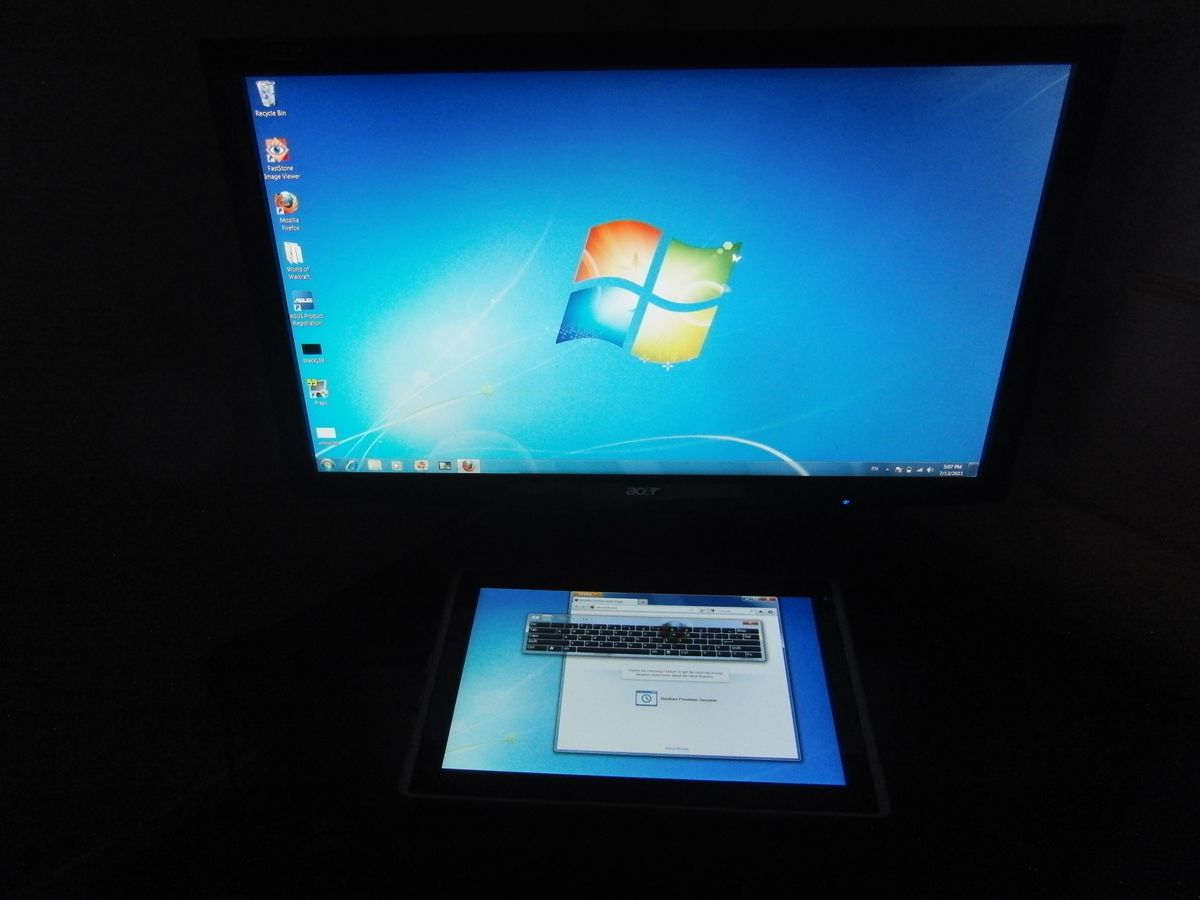 At The Desk: HDMI Output & Stand - Asus' Eee Slate EP121/B121: A ...