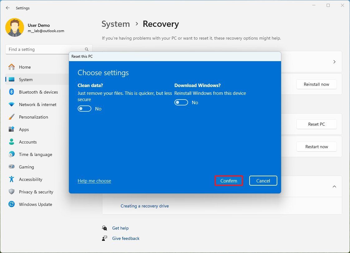 How to reset a Windows 11 PC to factory settings | Windows Central