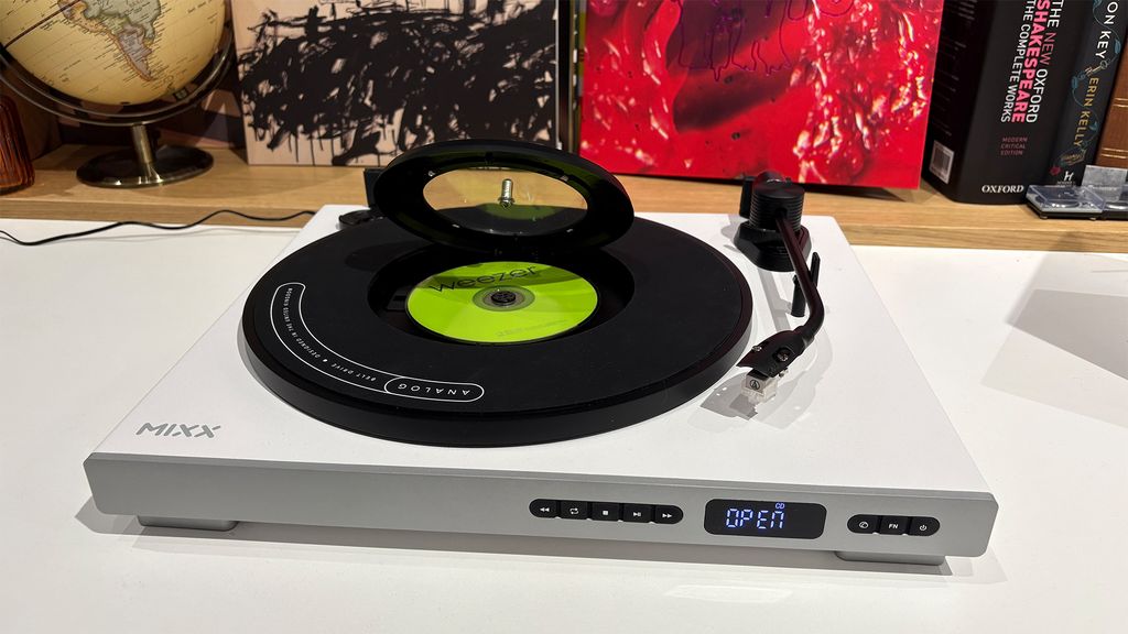 Mixx Analog+ review: a turntable and integrated CD player in an ...