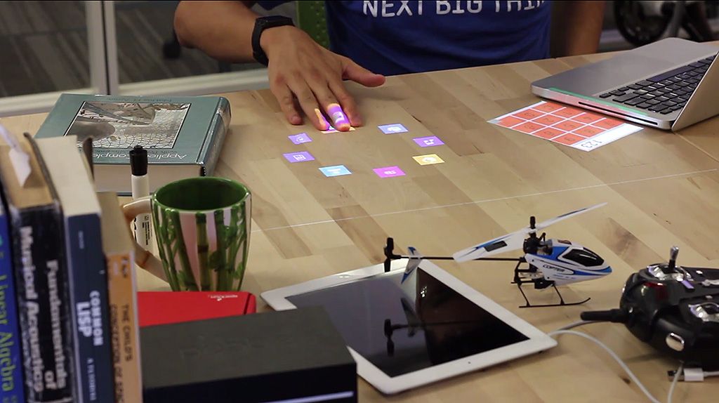 Your desk turns into touch screen with a lightbulb replacement | PC Gamer