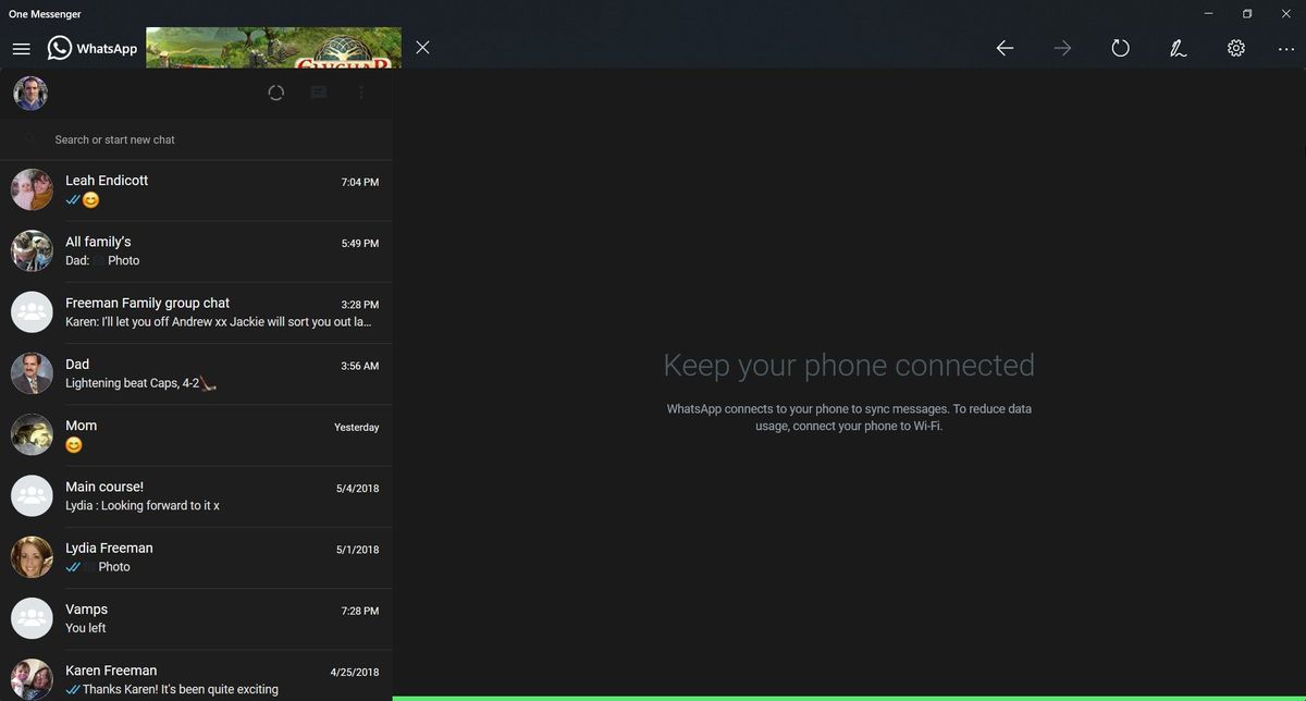 One Messenger for Windows 10 [Review]: Consolidate your messengers ...