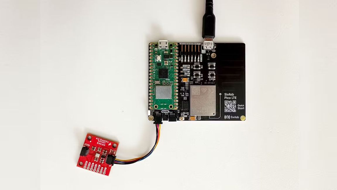 Raspberry Pi Pico Air Quality Monitor Integrates Telegram | Tom's Hardware