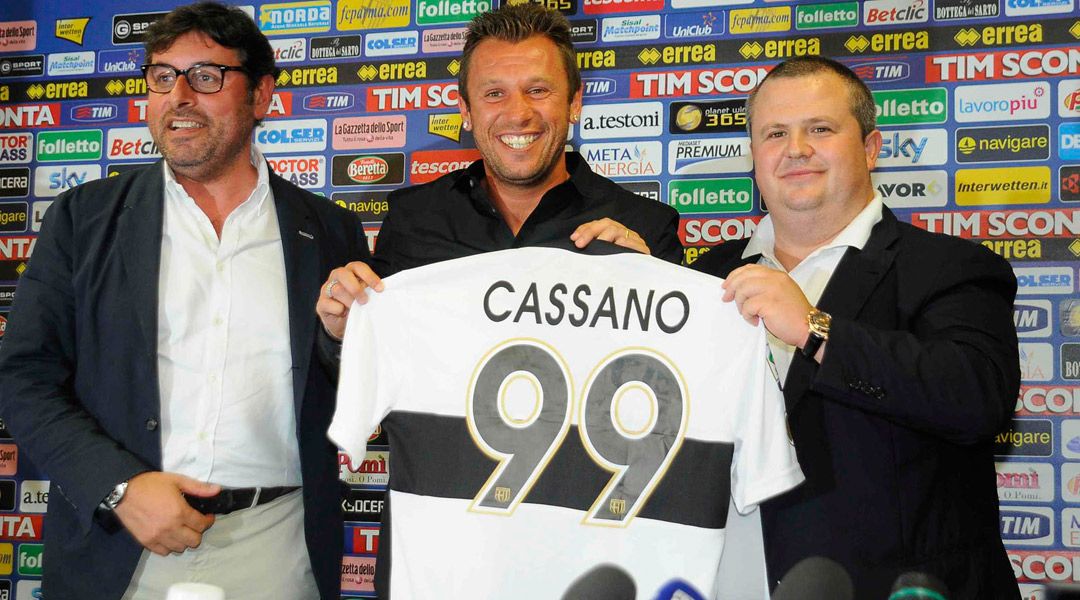Rejuvenated Cassano shifting bad-boy image with Parma | FourFourTwo