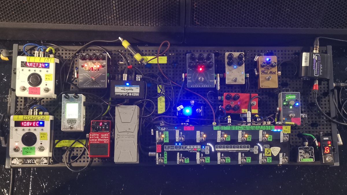 Karnivool pedalboard tour: Jon Stockman and Drew Goddard | MusicRadar