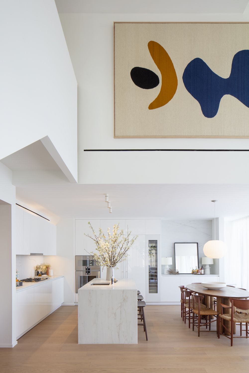 4 steps to creating atmosphere in the dining room, by top interior ...