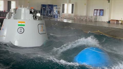 India tests spacecraft recovery for crewed Gaganyaan mission | Space