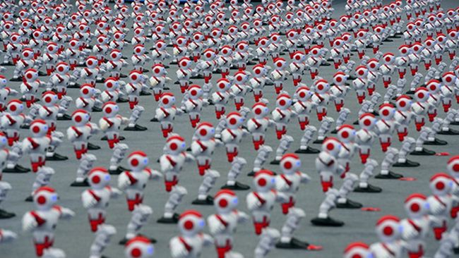 Do the Robot: 1,000-Plus Dancing Droids Break Record | Live Science