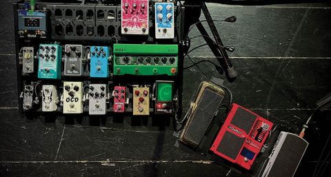 Carmen Vandenberg’s pedalboard features one of Jeff Beck’s pedals ...