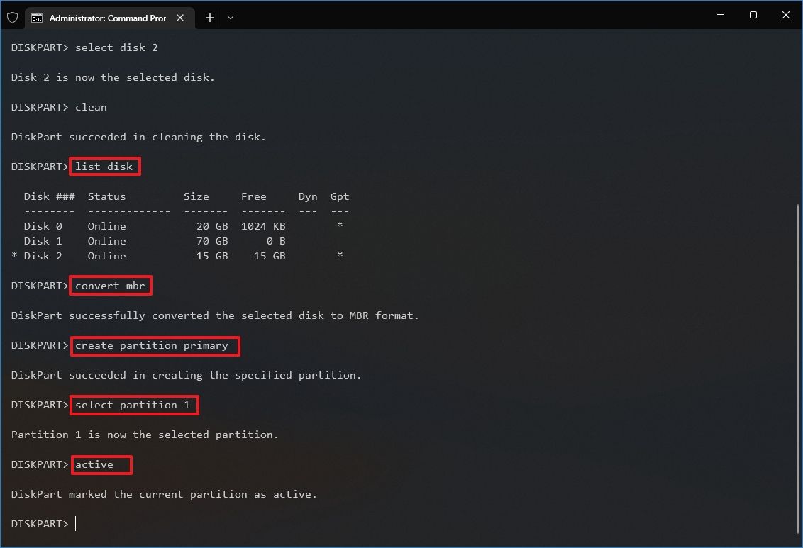 How to use DiskPart to clean and format drive not working on Windows 10 ...