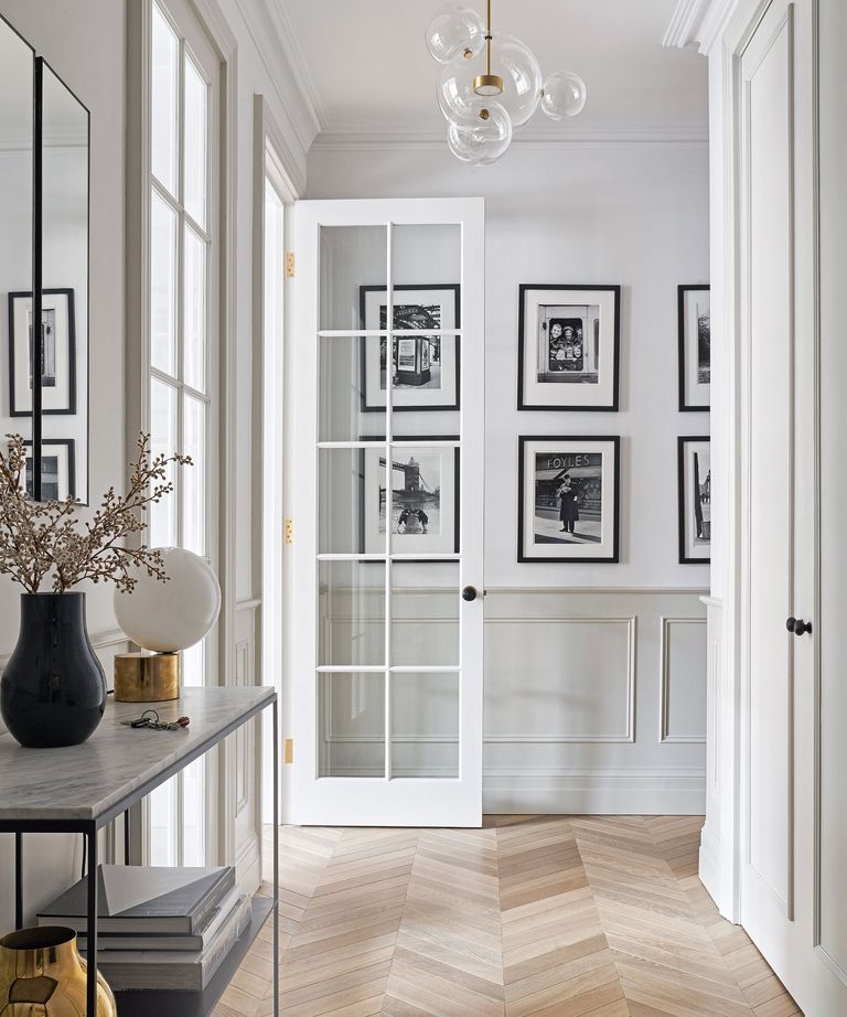 Modern hallway paneling ideas: 10 practical but pretty looks | Homes ...
